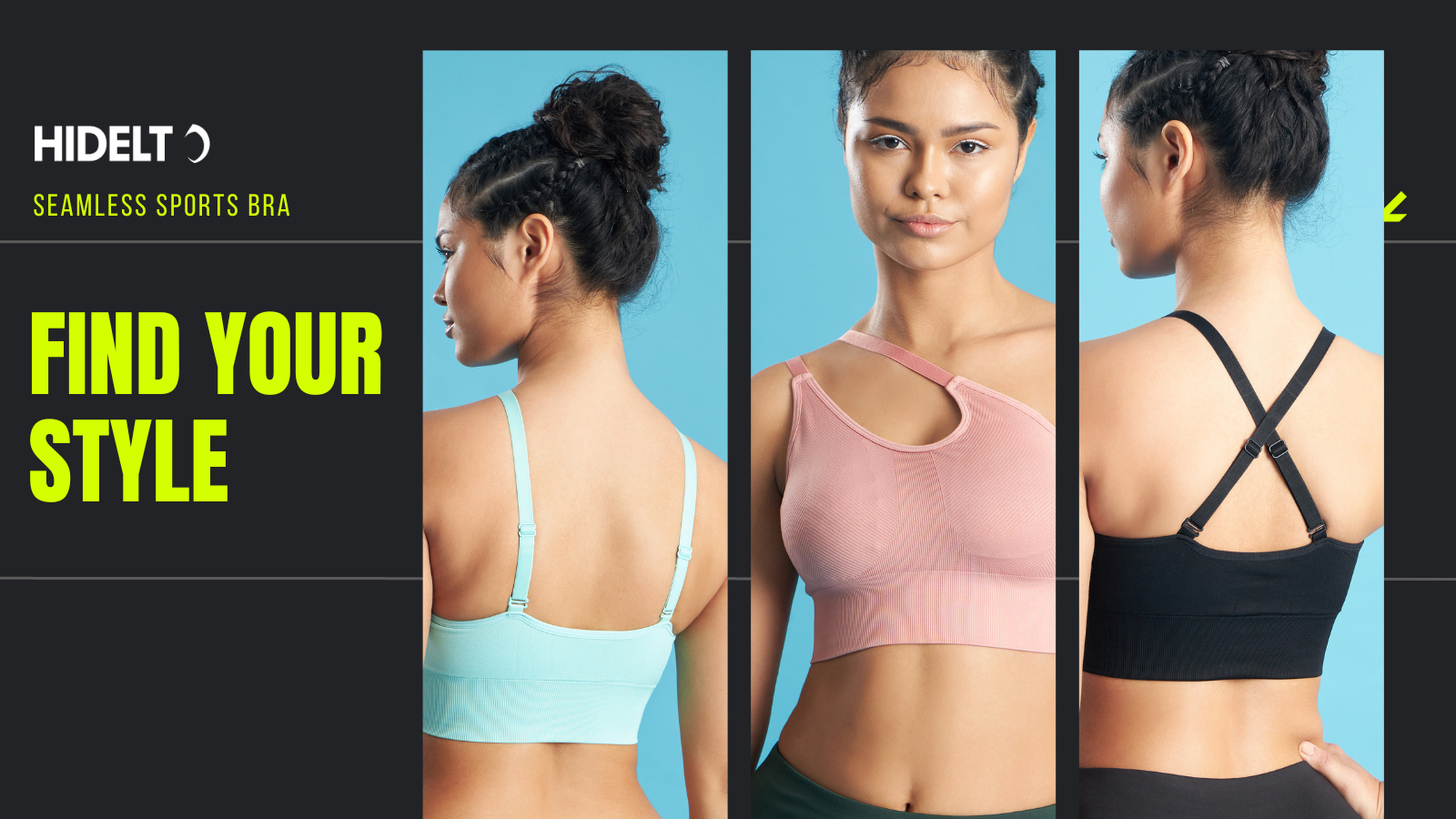 Women Sports Bra Hidelt